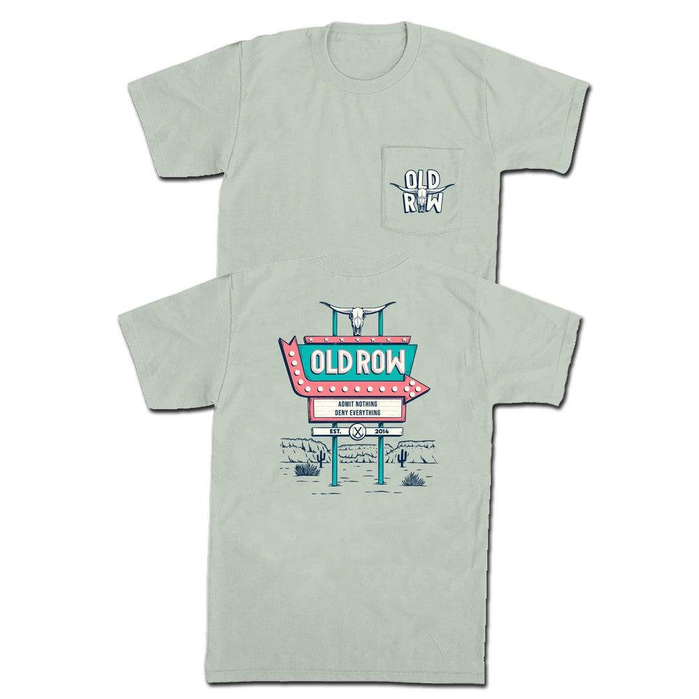 Old Row Outdoors Road Sign Pocket Tee | Old Row