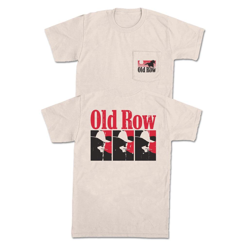The Smoking Cowboy Repeat Pocket Tee | Old Row T-Shirts & Merch